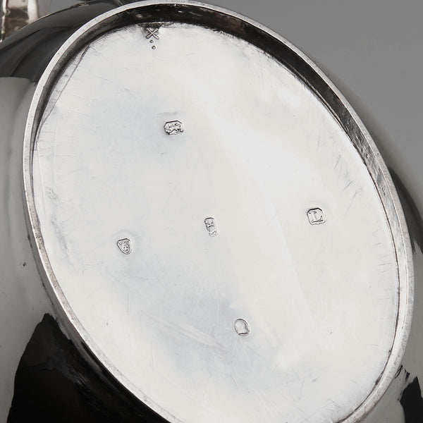 Queen Anne Style Sterling Teapot - Zapffe Silversmiths